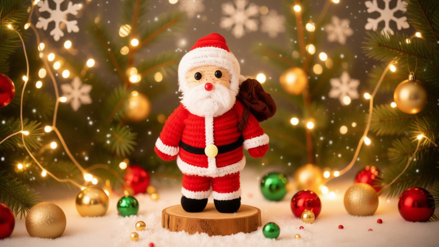 ДЕД МОРОЗ ИЗ СИНЕЛЬНОЙ ПРОВОЛОКИ