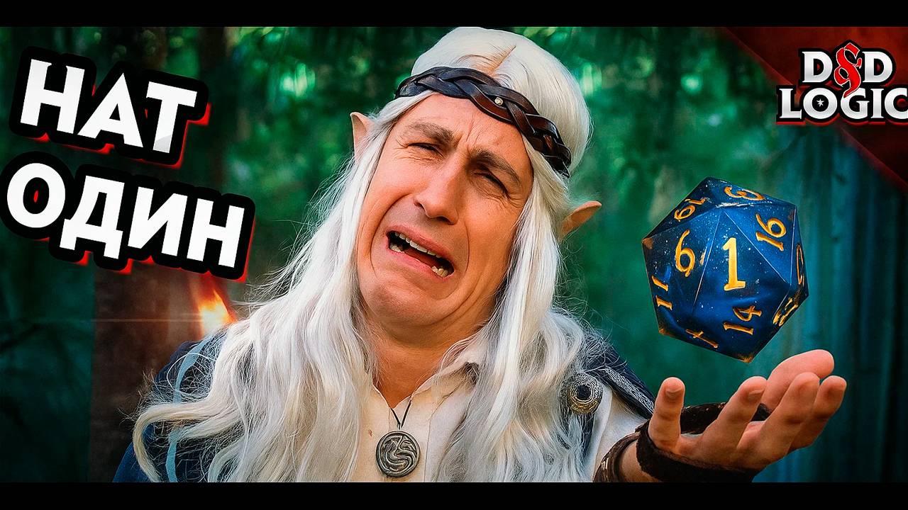 Когда не везёт в ДнД / D&D Logic на русском (Логика Dungeon and Dragons)