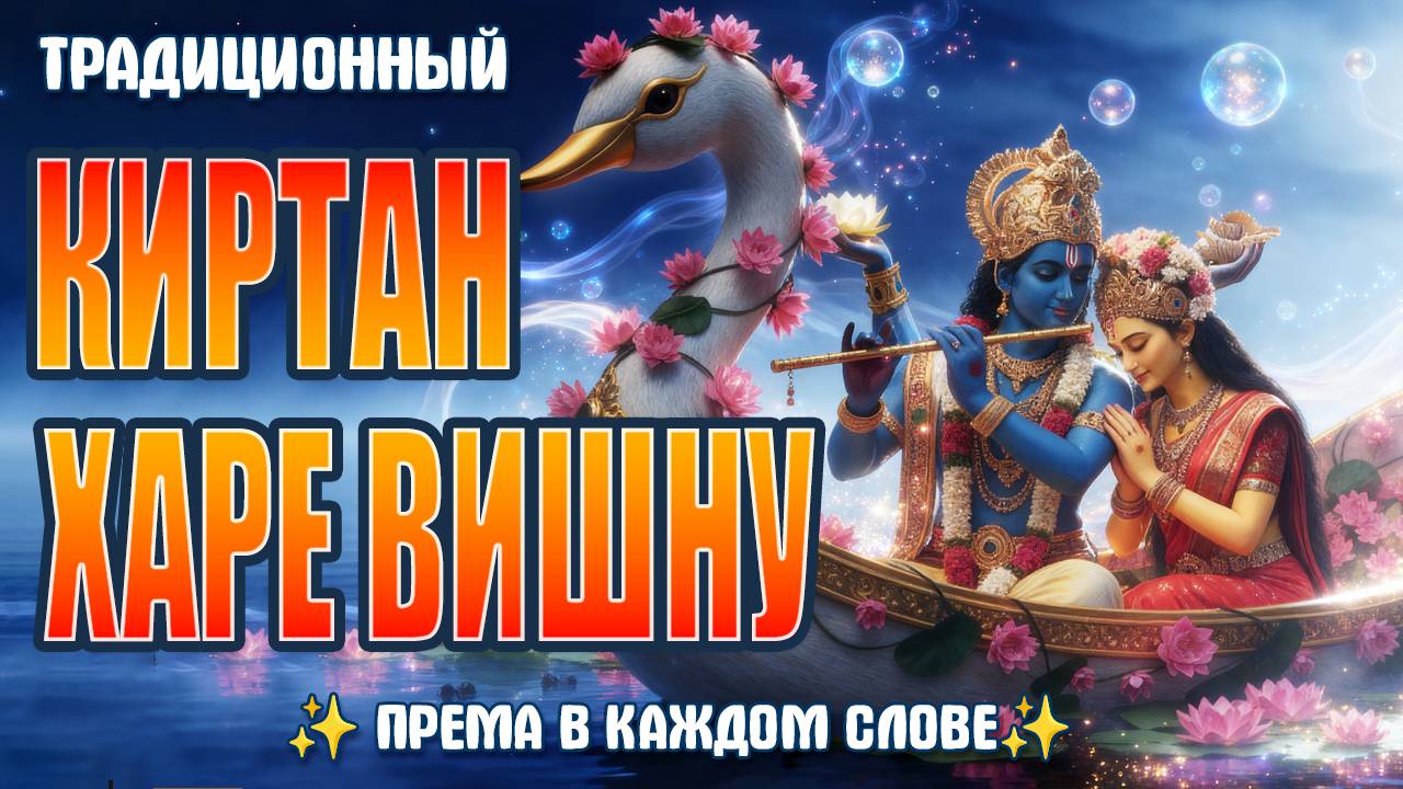 🎵 ХАРЕ ВИШНУ — Према в каждом слове I Песни о Лакшми Нараяна 🌿