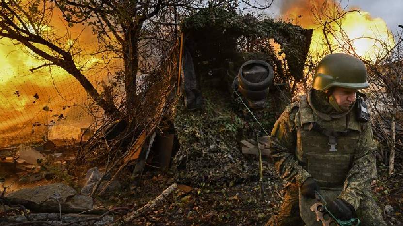 Карта спецоперации на Украине 10 ноября