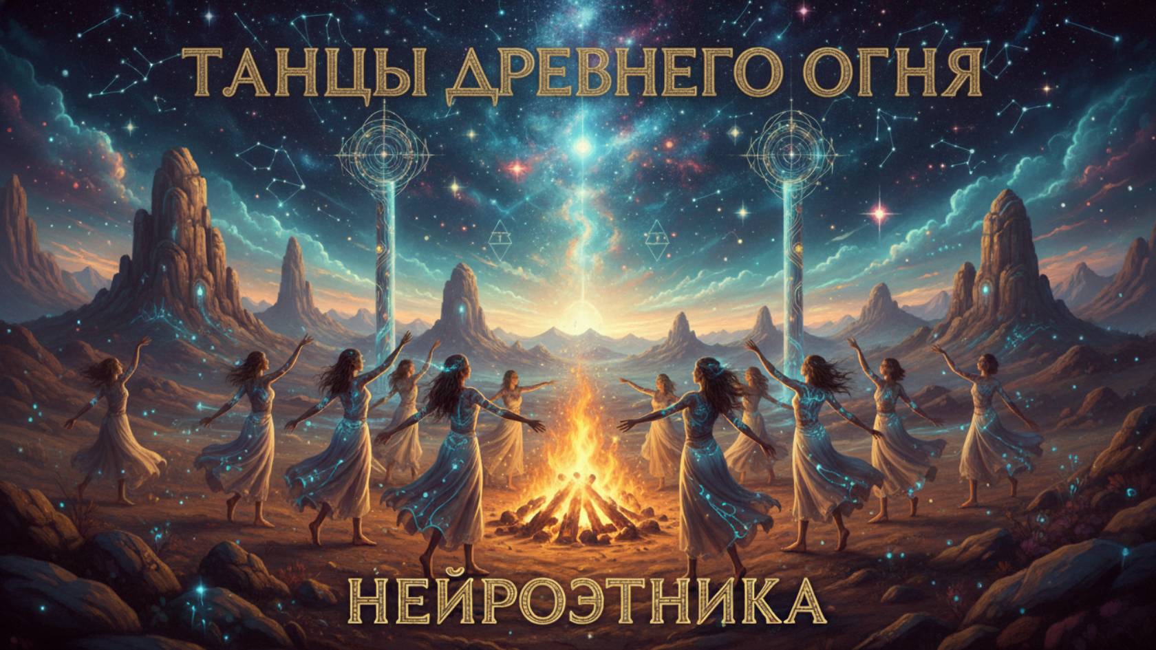 "Танцы древнего огня" - НейроЭтника. Энергия традиций и технологий. Музыка будущего #Этно