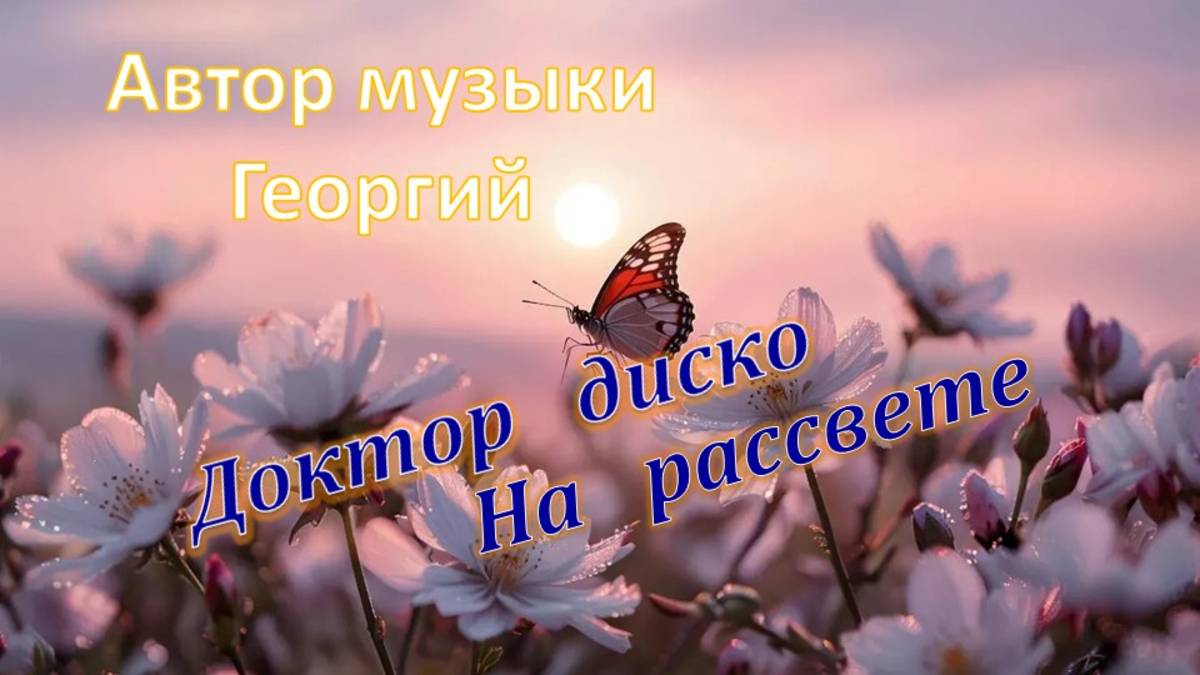 Доктор диско На рассвете Автор музыки Георгий