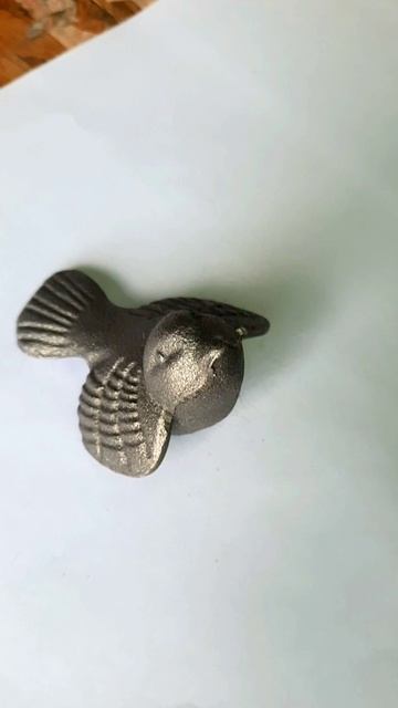 Воробей металлический. Ковка, литьё, штамповка