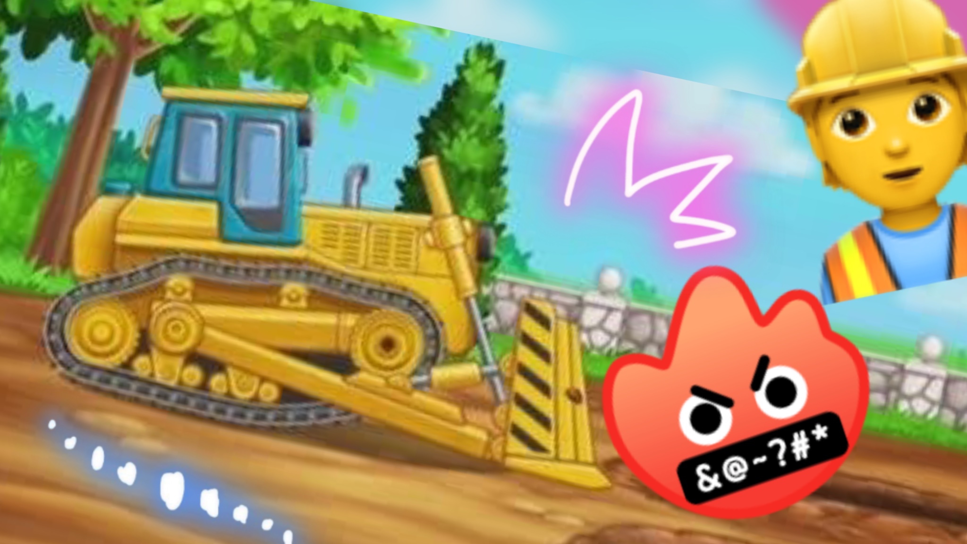 Мультик про машинки | Строим бассейн