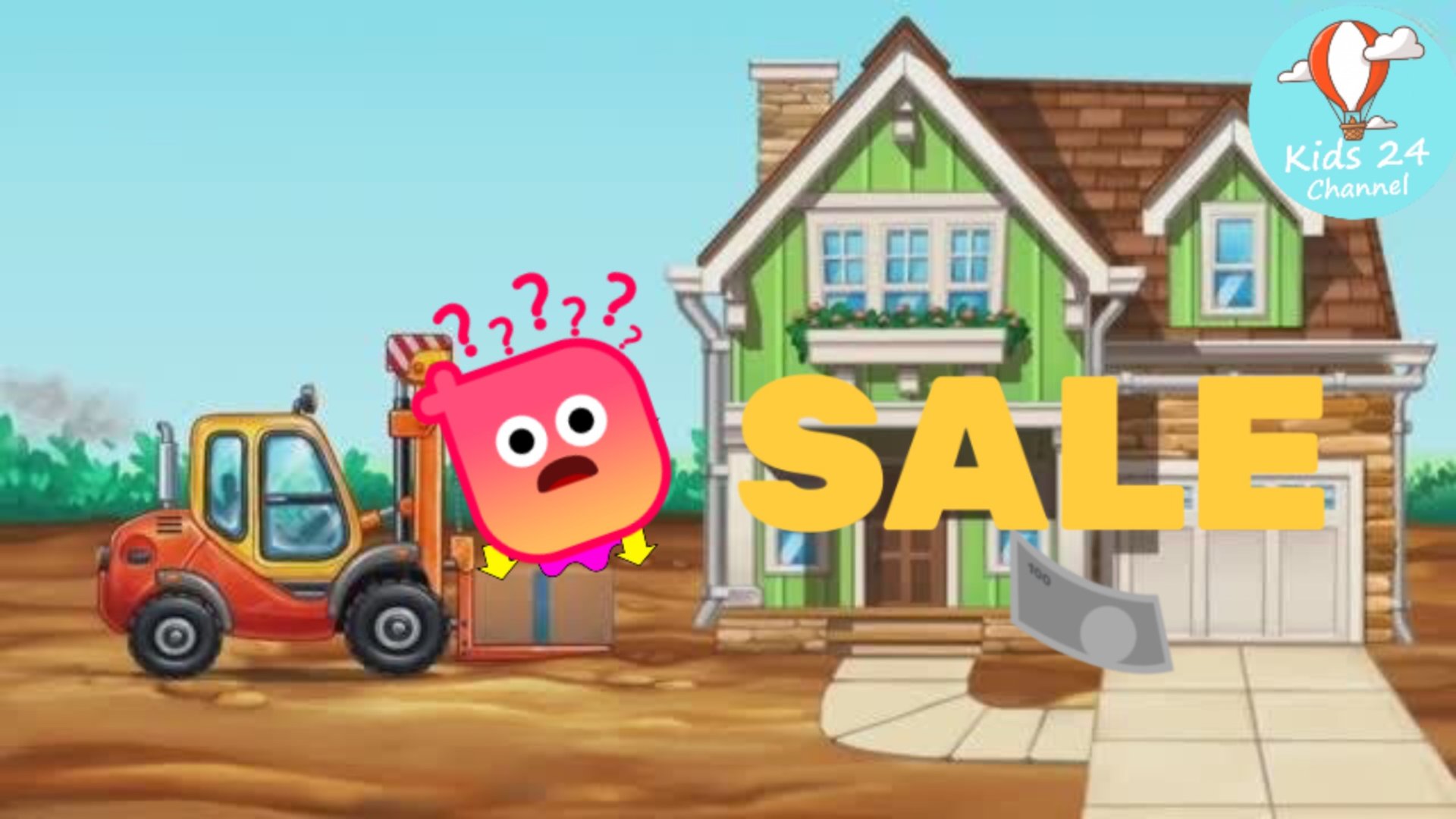 Мультики про Машинки и Грузовики  | Погрузчик Tractor