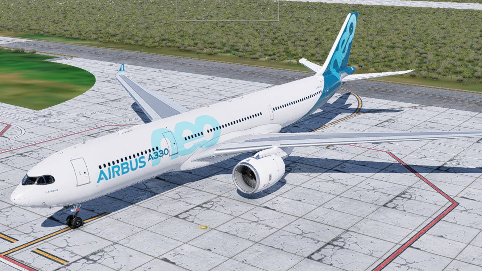 #xp12 X-Plane 12 /Toliss Airbus A330 NEO/URSS-LDDU/xEnviro 1.34.