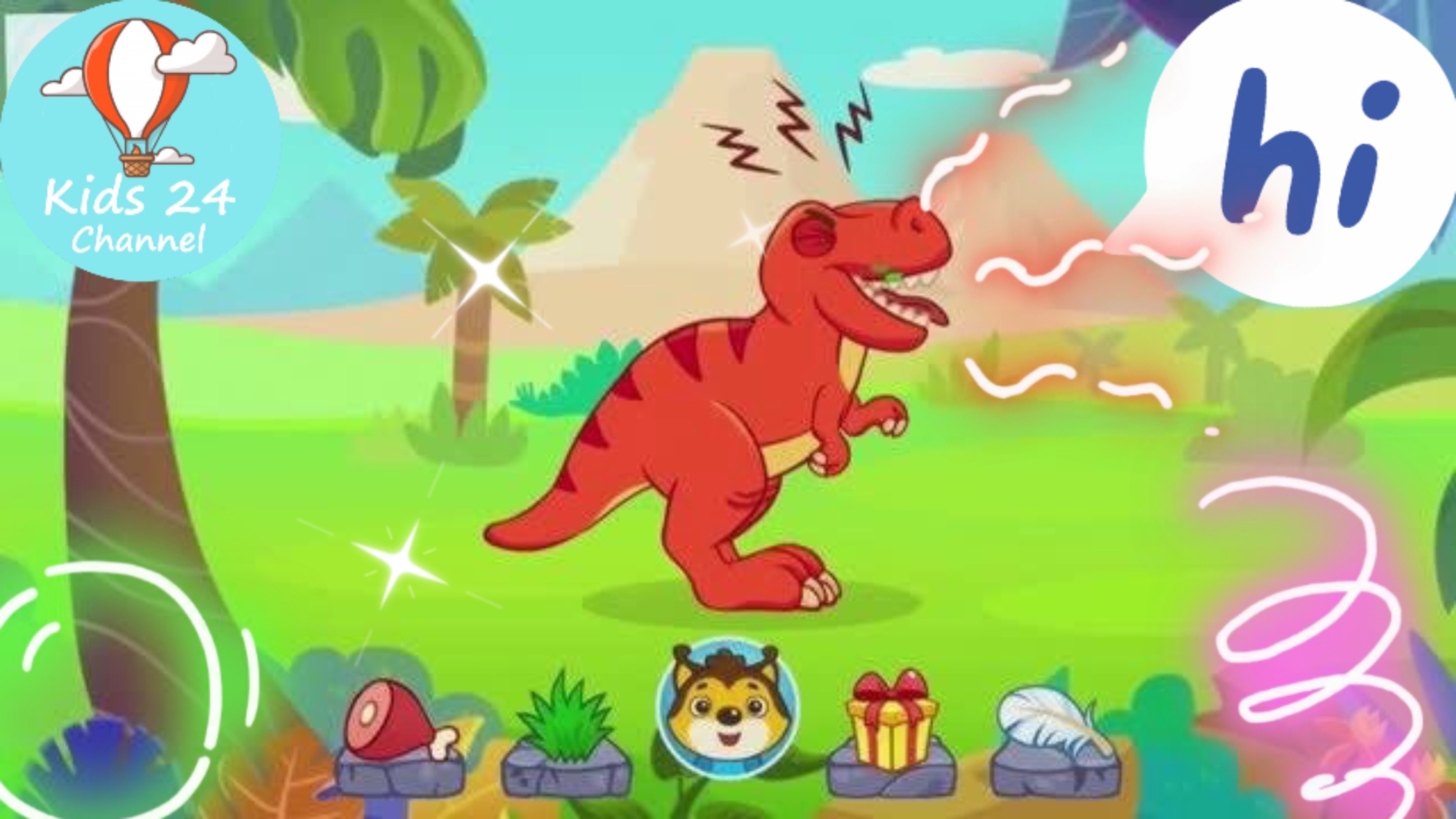 ТИРАННОЗАВР 🦖 | Мультики про динозавров.  Dinosaur Dino Tirannosaur