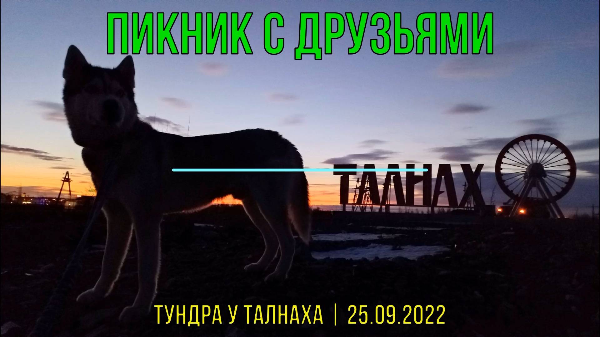 Пикник с друзьями в тундре | район Талнах | Норильск | 25.09.2022