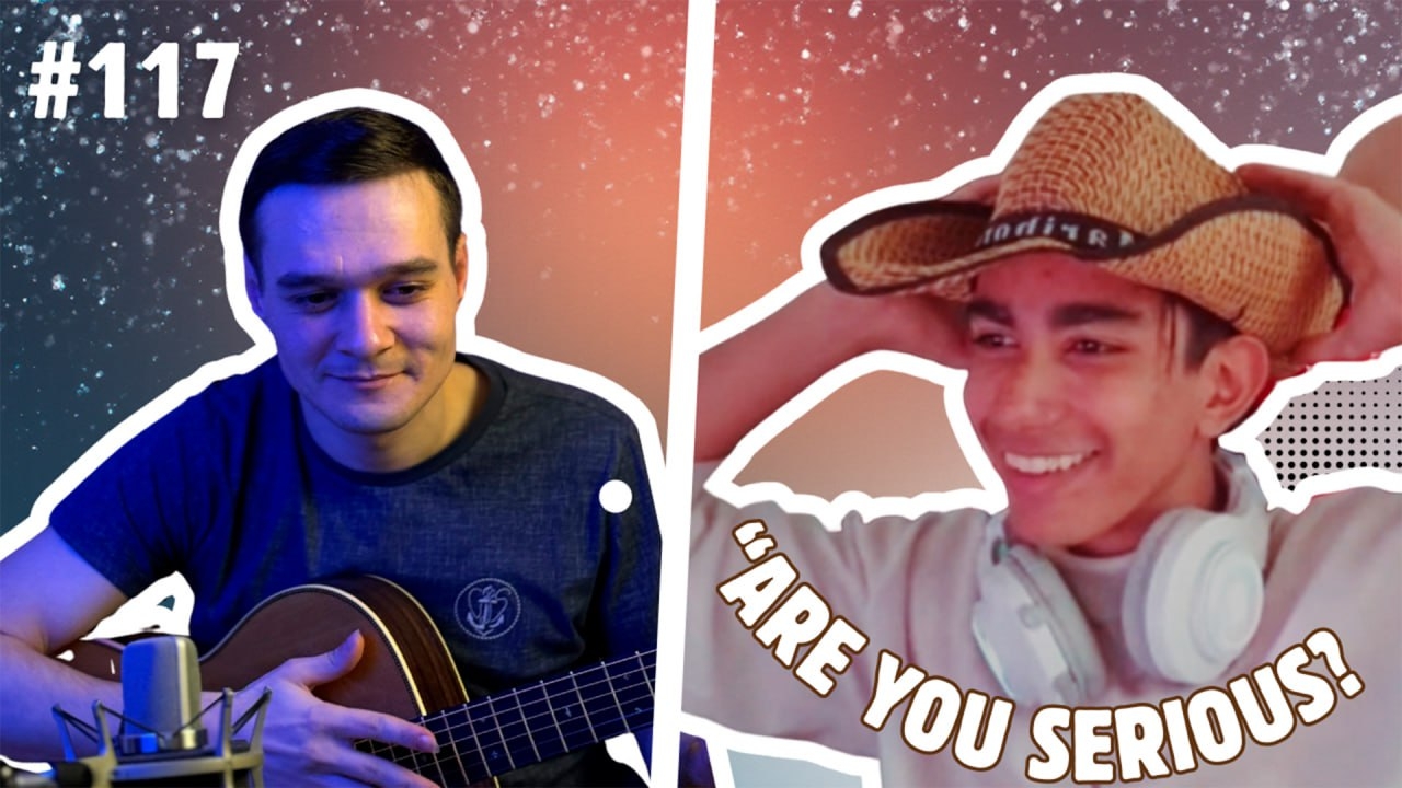 Реакция ИНОСТРАНЦЕВ на СЛОЖНЫЕ и КРАСИВЫЕ Композиции Фингерстайл Гитариста #117