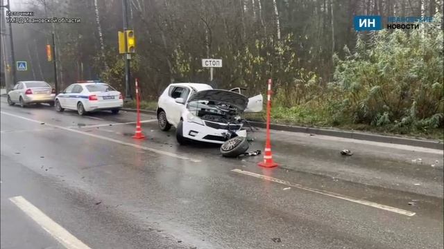 В Иванове два человека госпитализированы после ДТП