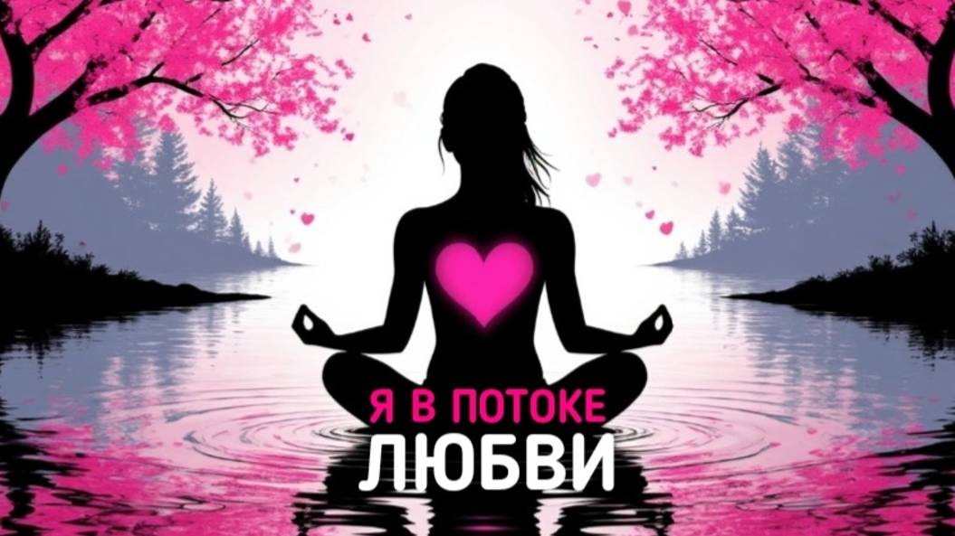 Медитация «Я В ПОТОКЕ ЛЮБВИ💗».