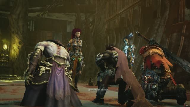 Darksiders 3 #12 Прохождение Разрушенная автострада-Судно Босс Похоть
