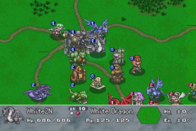 Ретро игра Brigandine  Герои Бригандины (New Almekia) #6