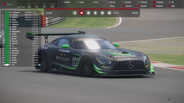 Одиночный чемпионат Automobilista 2, Mercedes AMG GT3\ Nuburgring. Чуууть чуть получше) #3