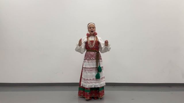 «По заре, по зорюшке» троицкая Московской области Моисеева Дарья МАУ ДО ДДТ «Созвездие» г. Химки