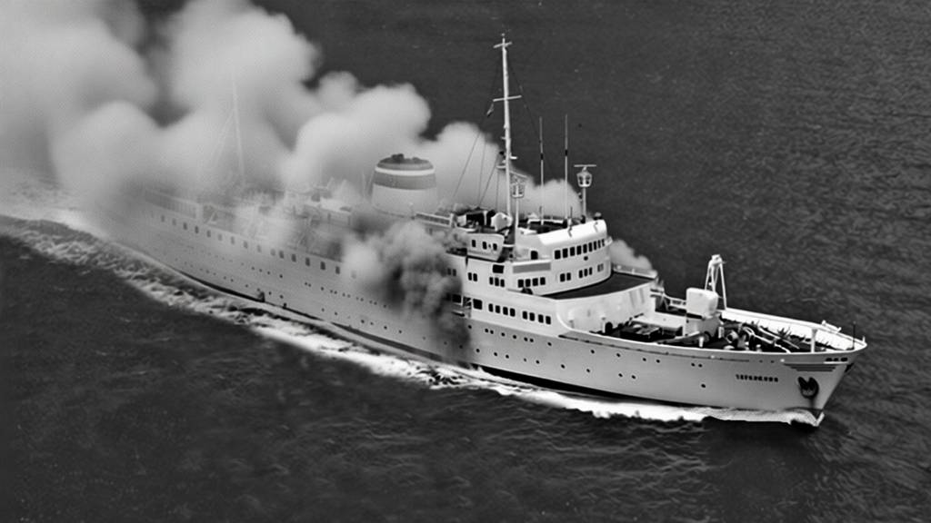 Теплоход  «Туркмения»