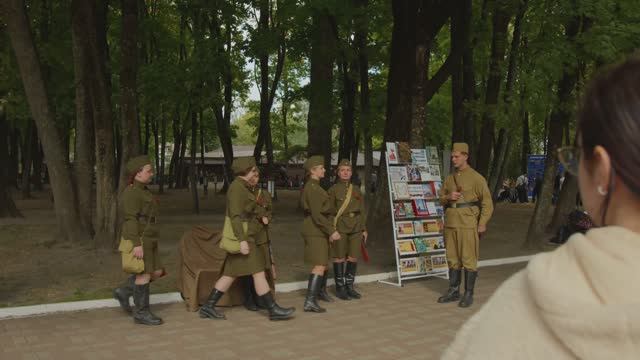 Брянск. День Города. Площадка общедоступных библиотек в парке им. А. К. Толстого