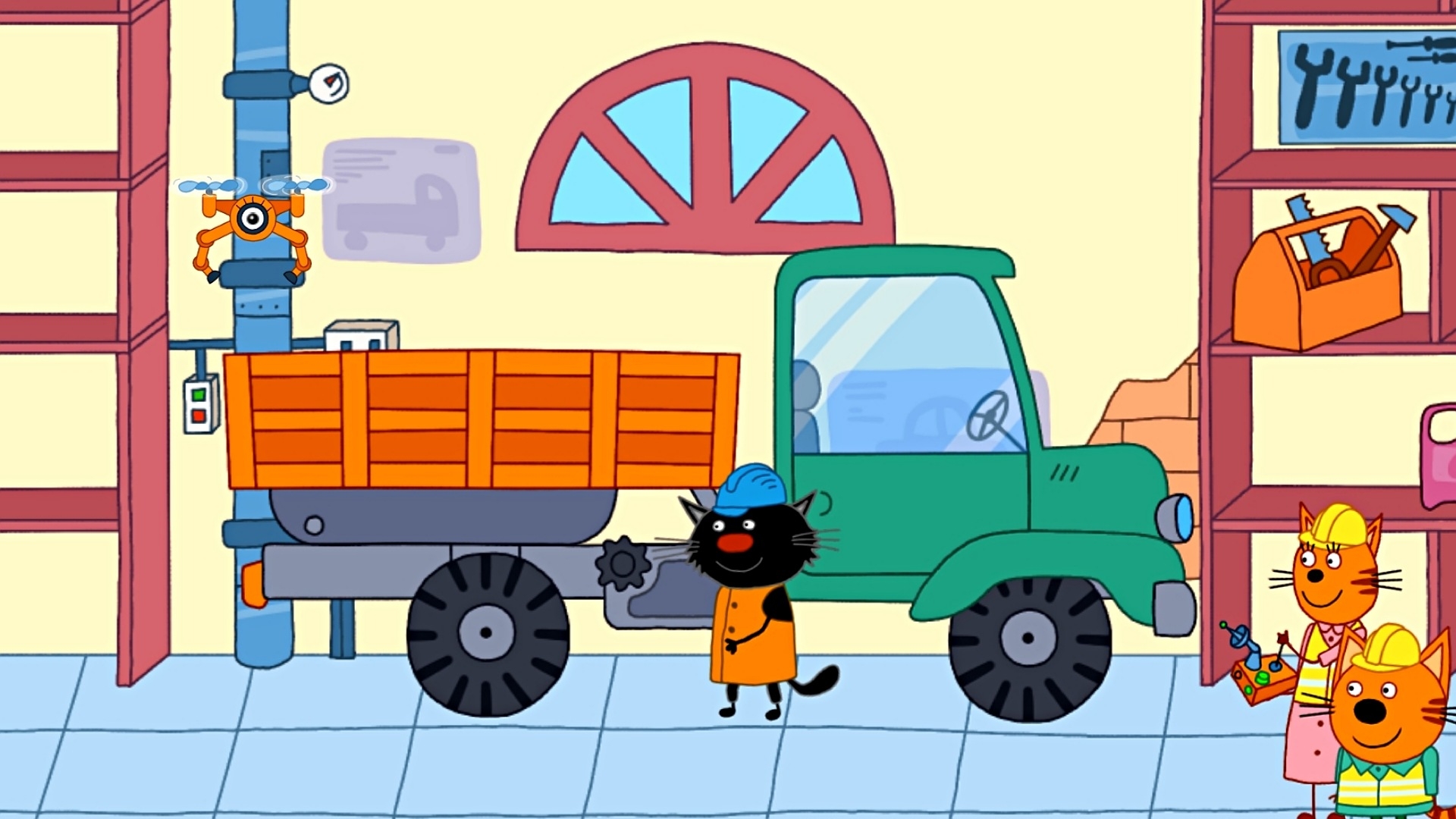 ТРИ КОТА СТРОИТЕЛЬСТВО ДОМА