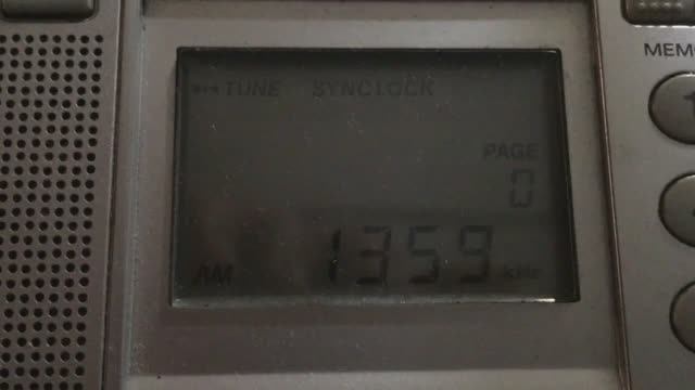 [MW DX] 1359 kHz 中央人民广播电台中国之声 CNR1 Zhongguo zhi Sheng (??? CHN) 08.11.2025