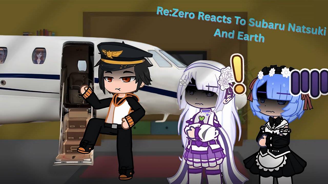 Реакция на нашу планету "Земля" / Персонажи Резеро / Гача реакция / Rezero