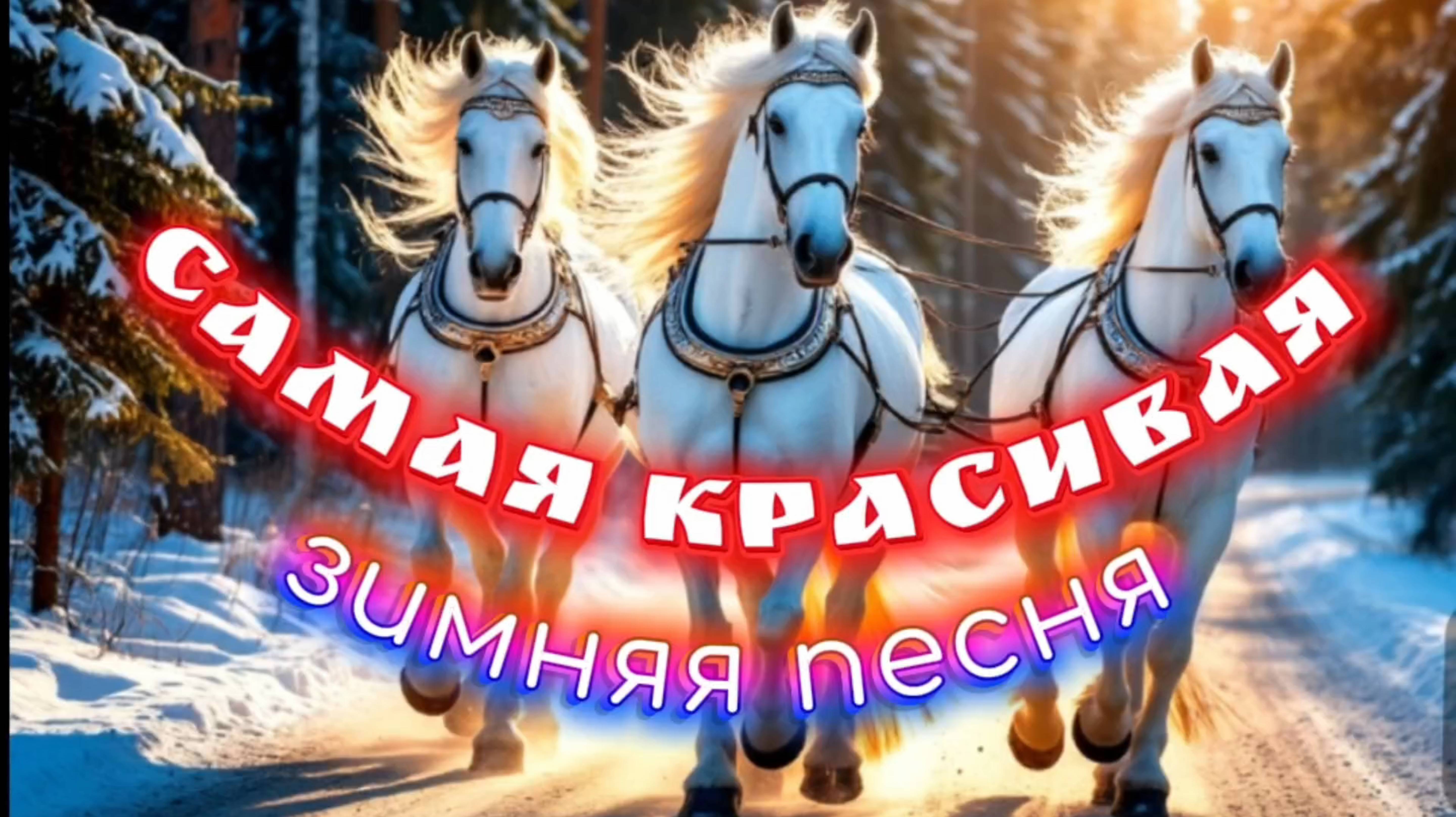 САМАЯ КРАСИВАЯ ЗИМНЯЯ ПЕСНЯ.
