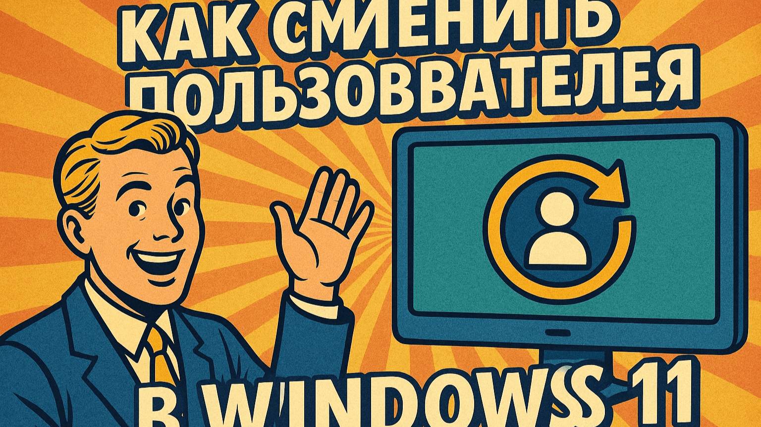 Как сменить пользователя в windows 11