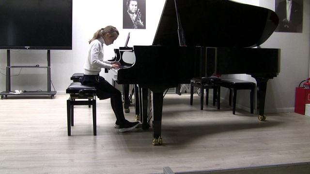 Поскакалова Лидия. К. Дебюсси – "Маленький негритенок"