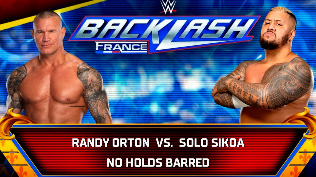 Randy Orton VS Solo Sikoa - BackLash - WWE 2K25 #16