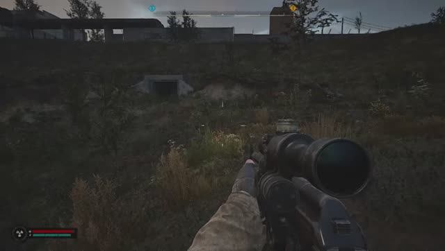 Сталкер 2 залесье малая зона  тайник увеличенный магазин АКМ