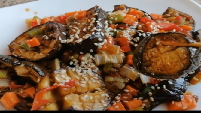 Жареные баклажаны по-китайски