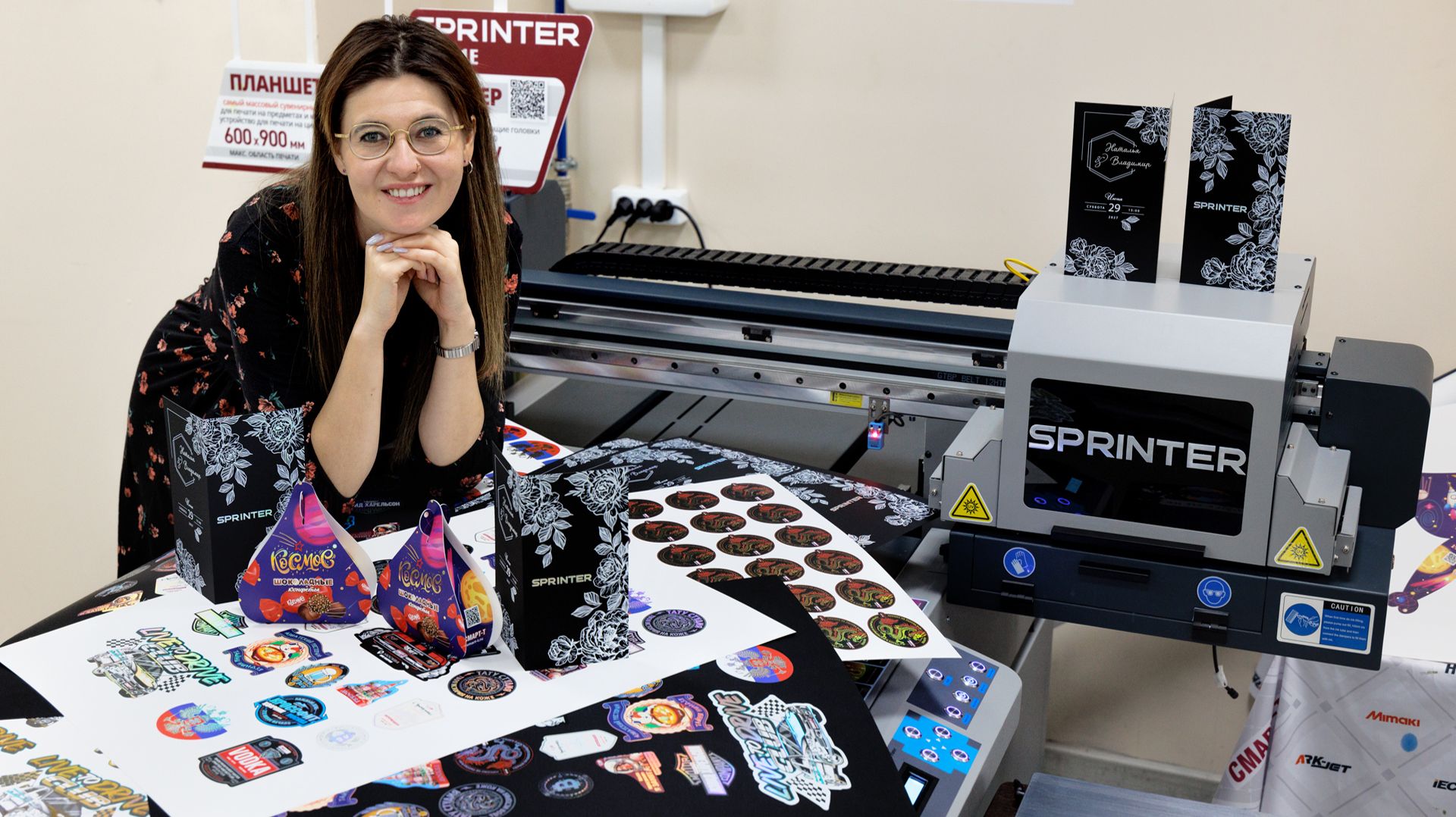 Уникальная опция фольгирования для УФ-принтера Sprinter DPP A1E