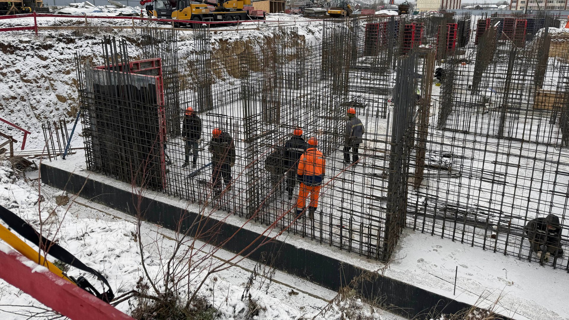 Динамика строительства ЖК «Александровский» – ноябрь 2025