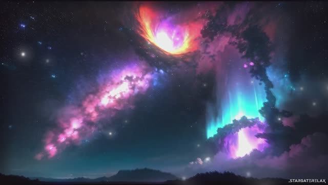 ＂ Cosmic Light Waterfall ＂ ｜ Meditation Music Mix for Sleep & Focus