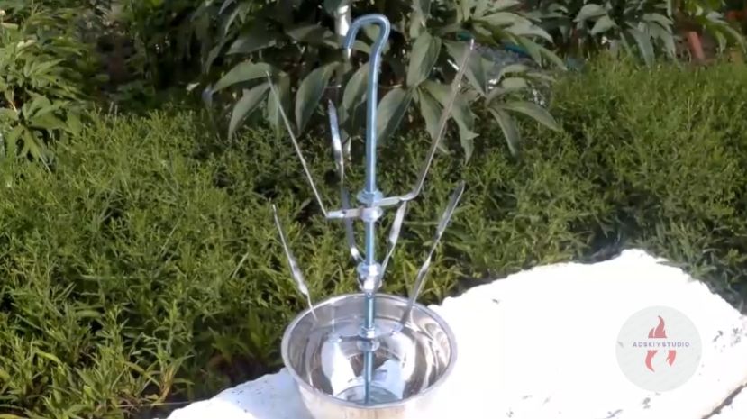 Елочка для тандыра своими руками!  Вариант изготовления без сварки!