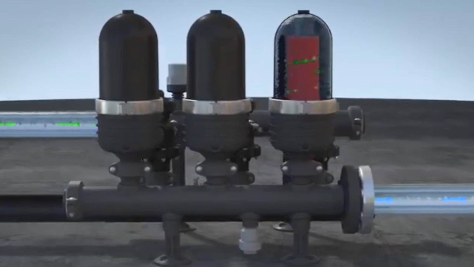 Анимационный фильм о фильтре Arkal Spin Klin