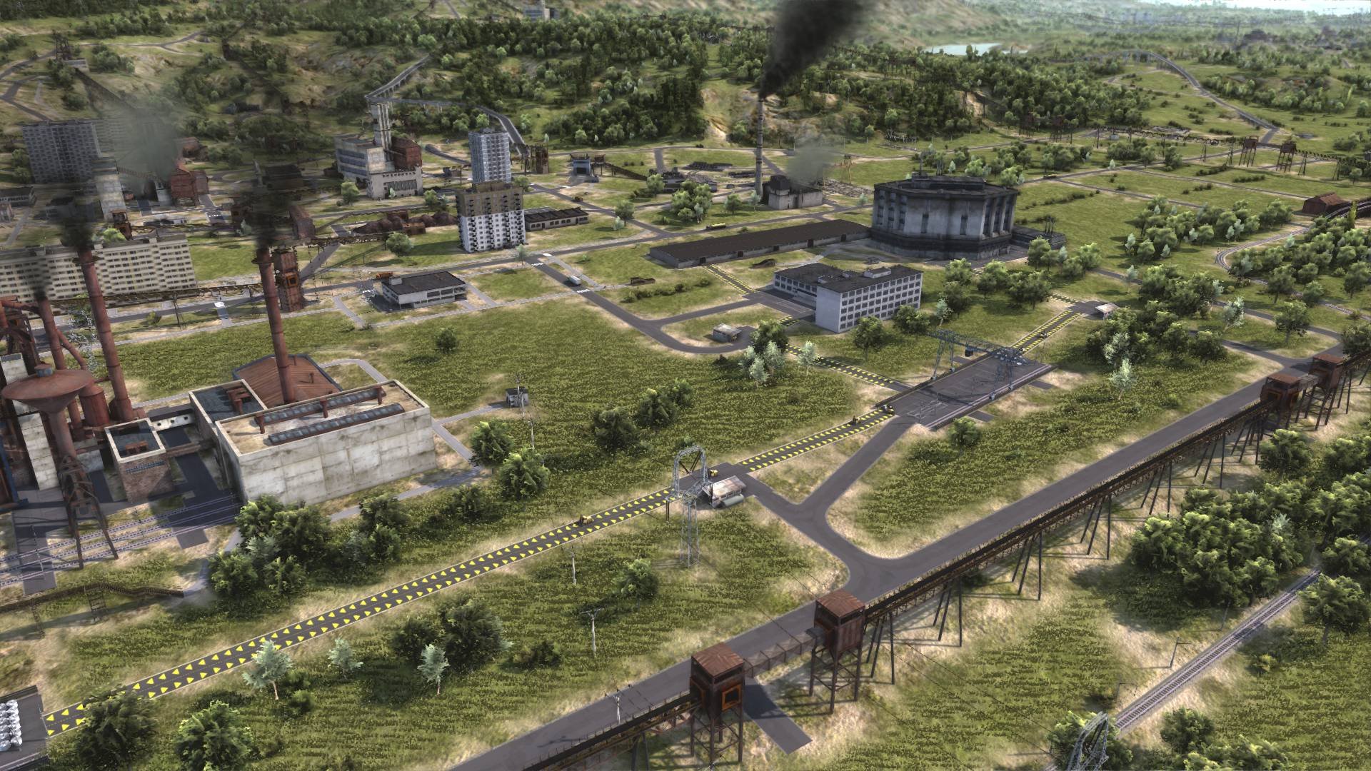 Играю в игру Workers & Resources_ Soviet Republic.  Танкист555