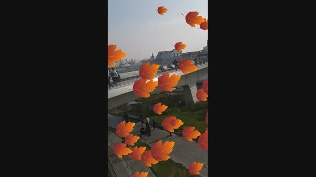 Уходила осень стихи музыка исп Александр Праздников фото видео Татьяна Талызина