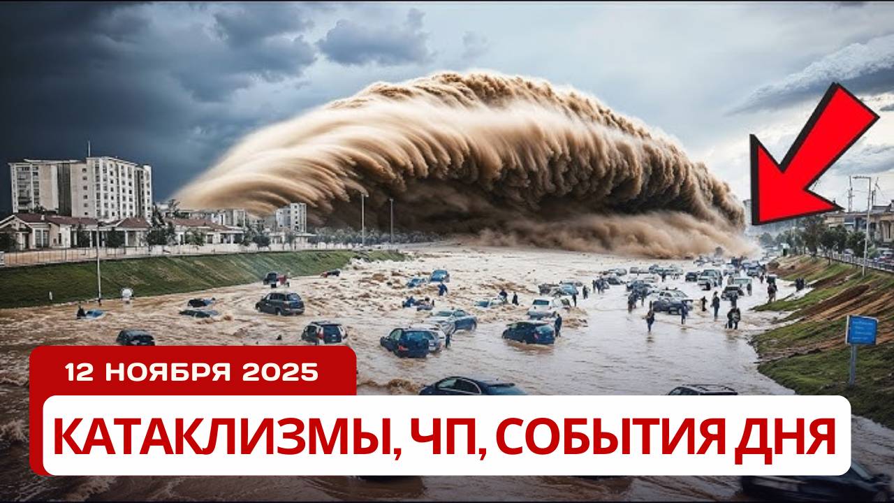 Новости Сегодня 12.11.2025 -  Катаклизмы сегодня, ЧП, События Дня | Китай Индия США Россия Европа