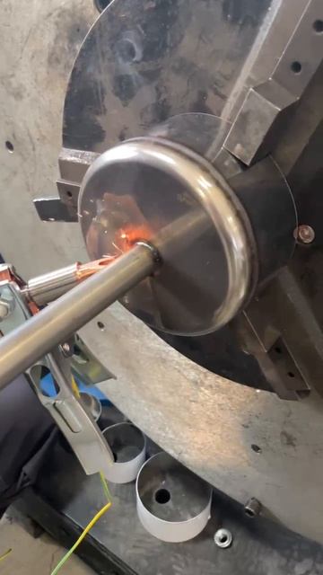 Лазерная сварка кольцевых швов. Нержавеющая сталь. Толщина 1,5 мм