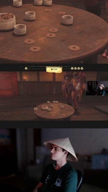 Пальцы сквозь стол 🐞 #GhostofYotei #bug #ps5 #last_student