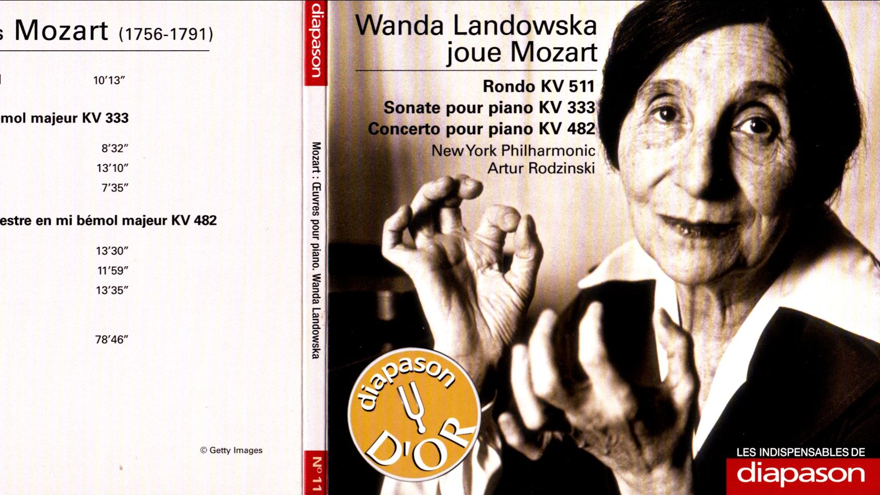 Mozart - Wanda Landowska joue Mozart