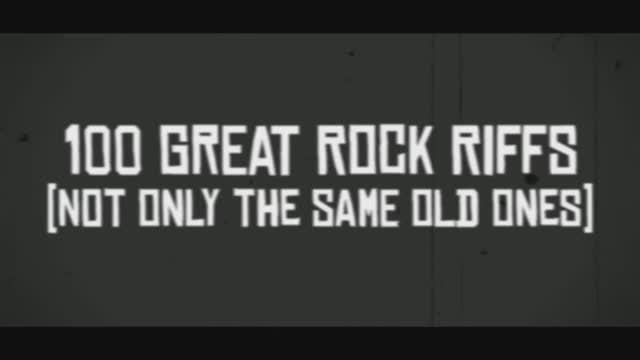 #72 Boccarusso metal - 100 great rock riffs