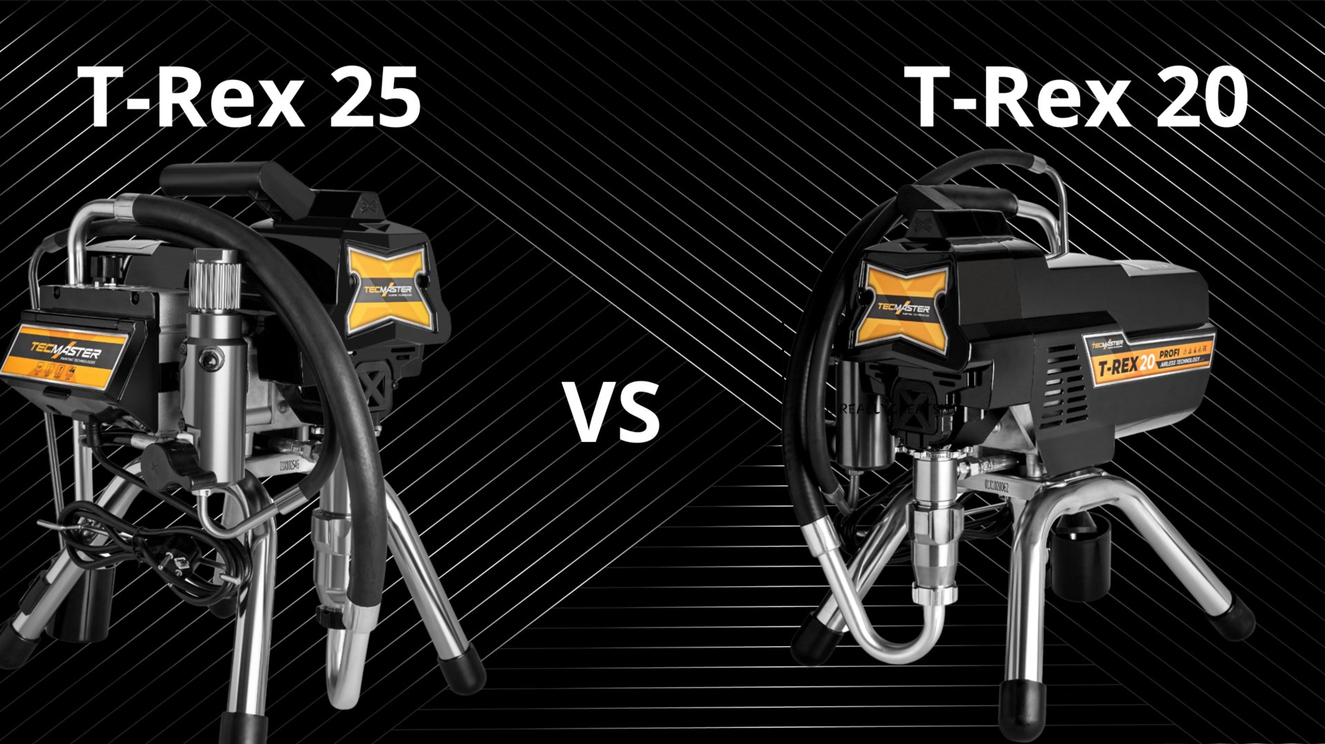 Какой окрасочный аппарат лучше T-REX 20 или T-REX 25?