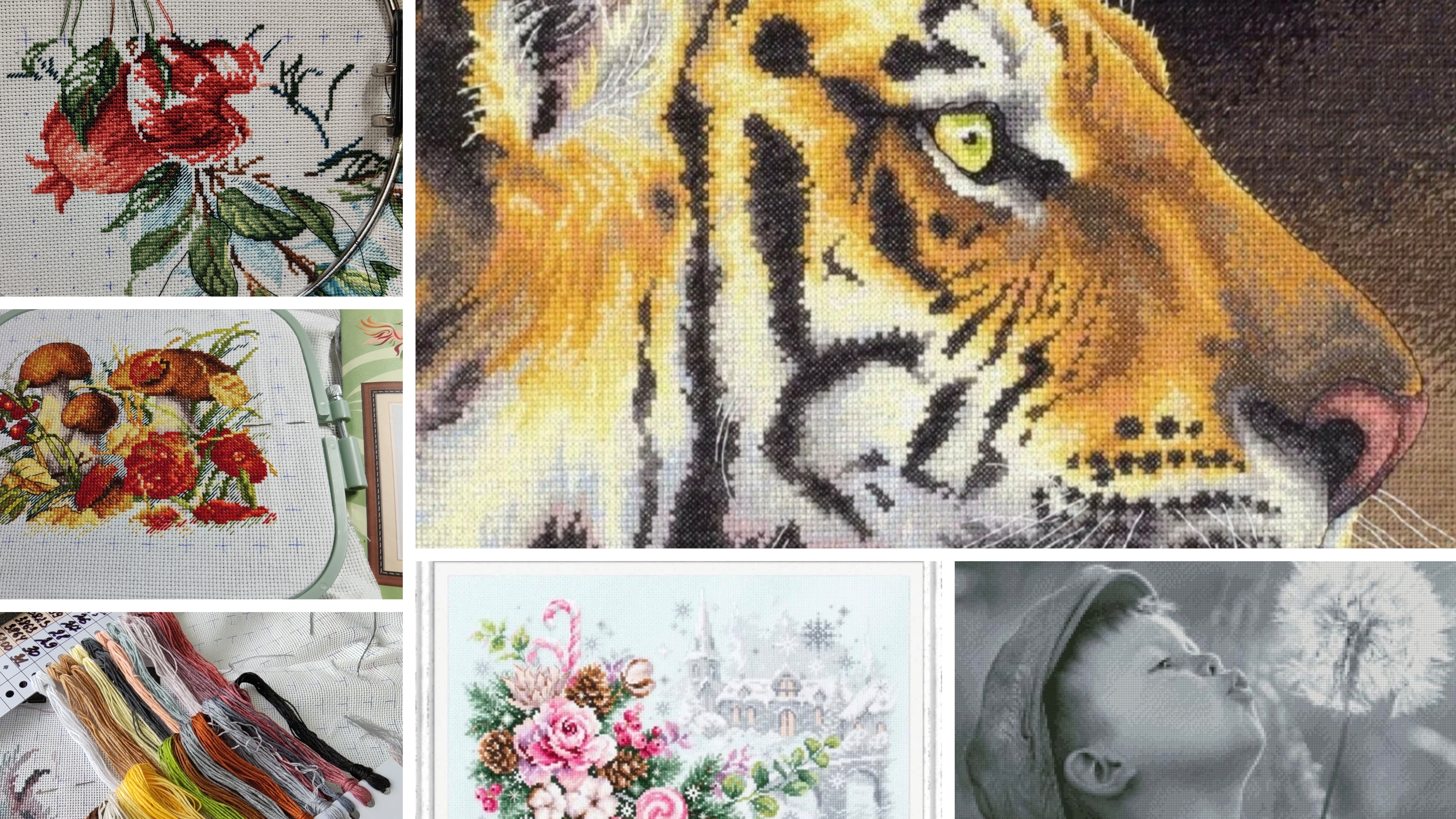 Вышиваем в ноябре. Ещё одна неделя.