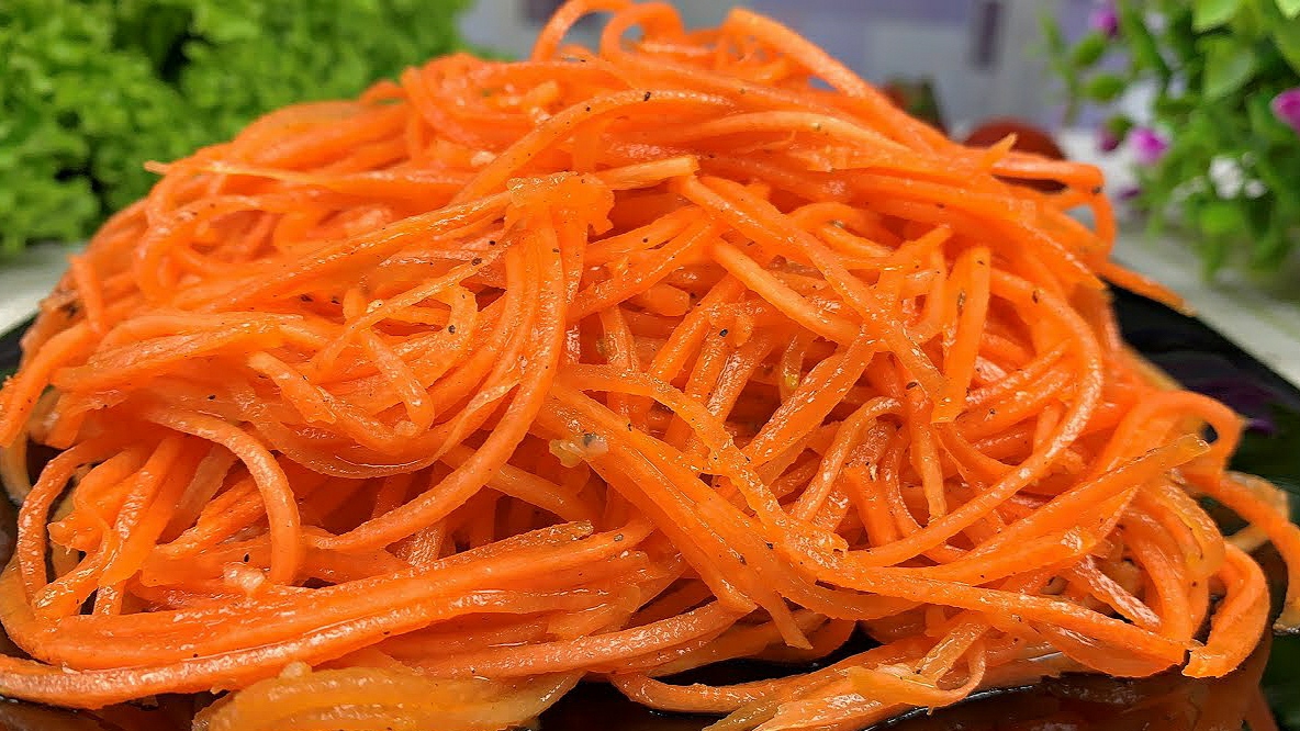 МОРКОВЬ 🥕 ПО-КОРЕЙСКИ,самый вкусный рецепт!💣🔥.Морковь-ча.