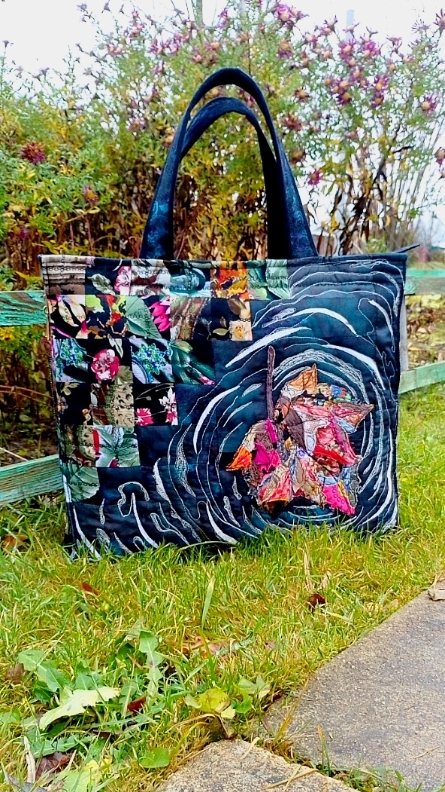 Анонс нового МК "Большая, осенняя сумка TОУТ на молнии" 🎉 #shorts #patchwork #пэчворк #сумкапэчворк