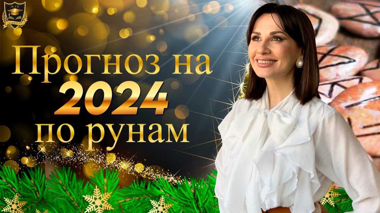 186. 01.01.2024 Прогноз Аиды Байкунт по рунам на 2024 год