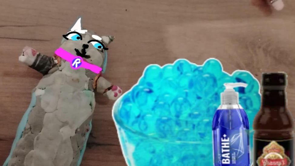 Можно ли вырастить гидрогель в соевом соусе, жидком мыле и бульоне? Эксперименты с орбиз. И Хаска!