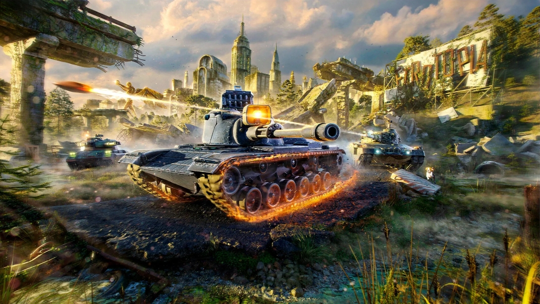 Играем в Wot blitz.(57)