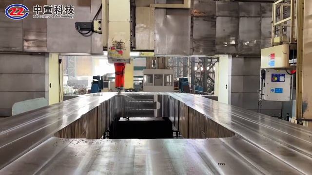 Обработка станины прокатной клети для высокопроизводительного стана листвой прокатки ZZ 1450 мм